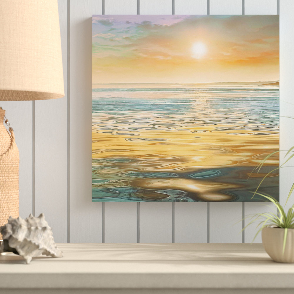 Highland Dunes 'Evening Calm' Print | Wayfair