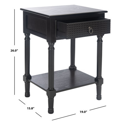 Three Posts™ Ahearn End Table with Storage & Reviews | Wayfair