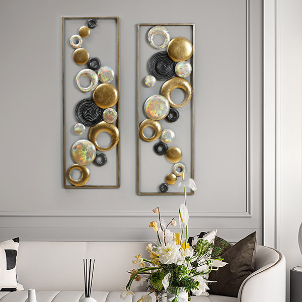 Mercer41 Handmade Metal Abstract Wall Decor & Reviews | Wayfair