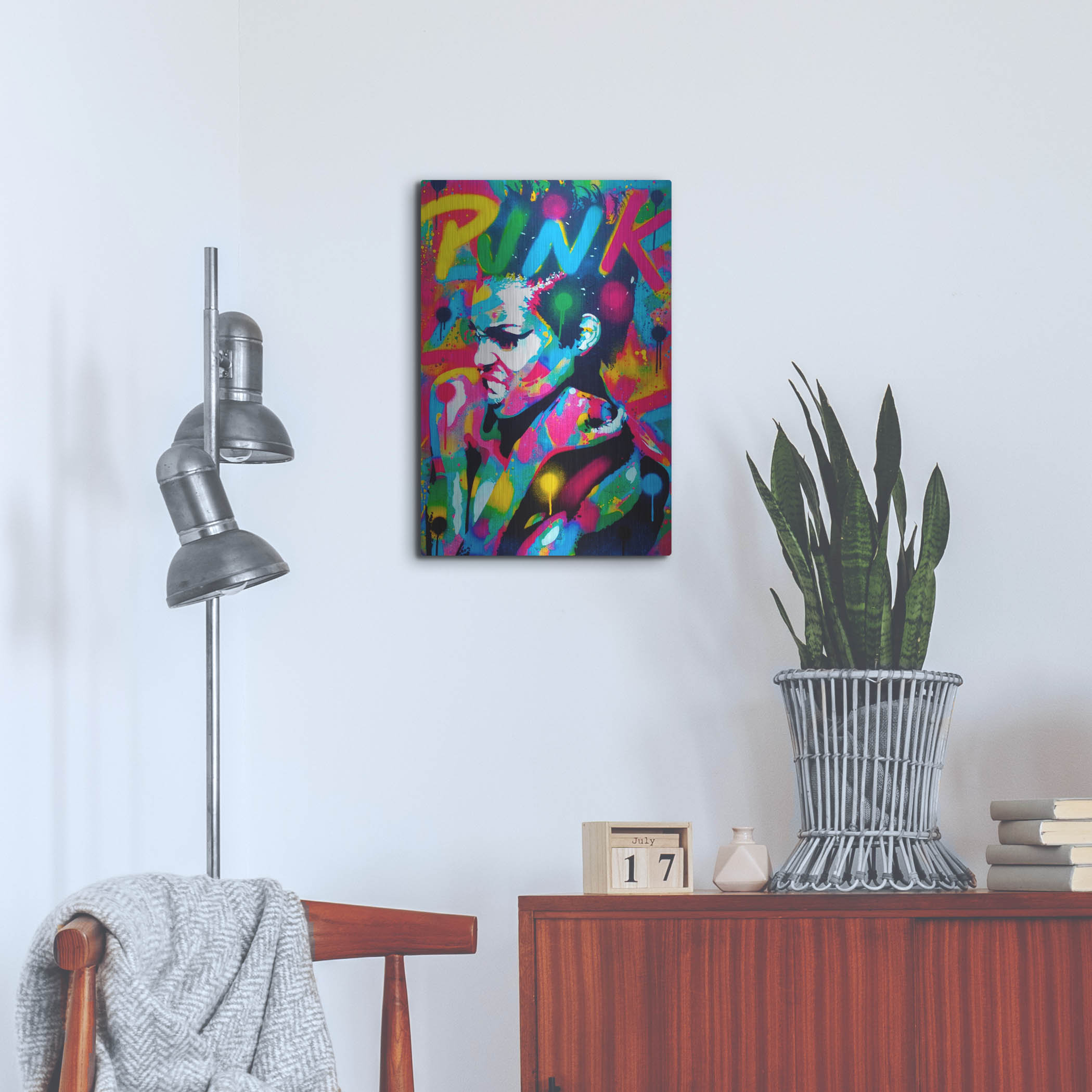 Ivy Bronx 'Punk' by Abstract Graffiti Wall Art | Wayfair