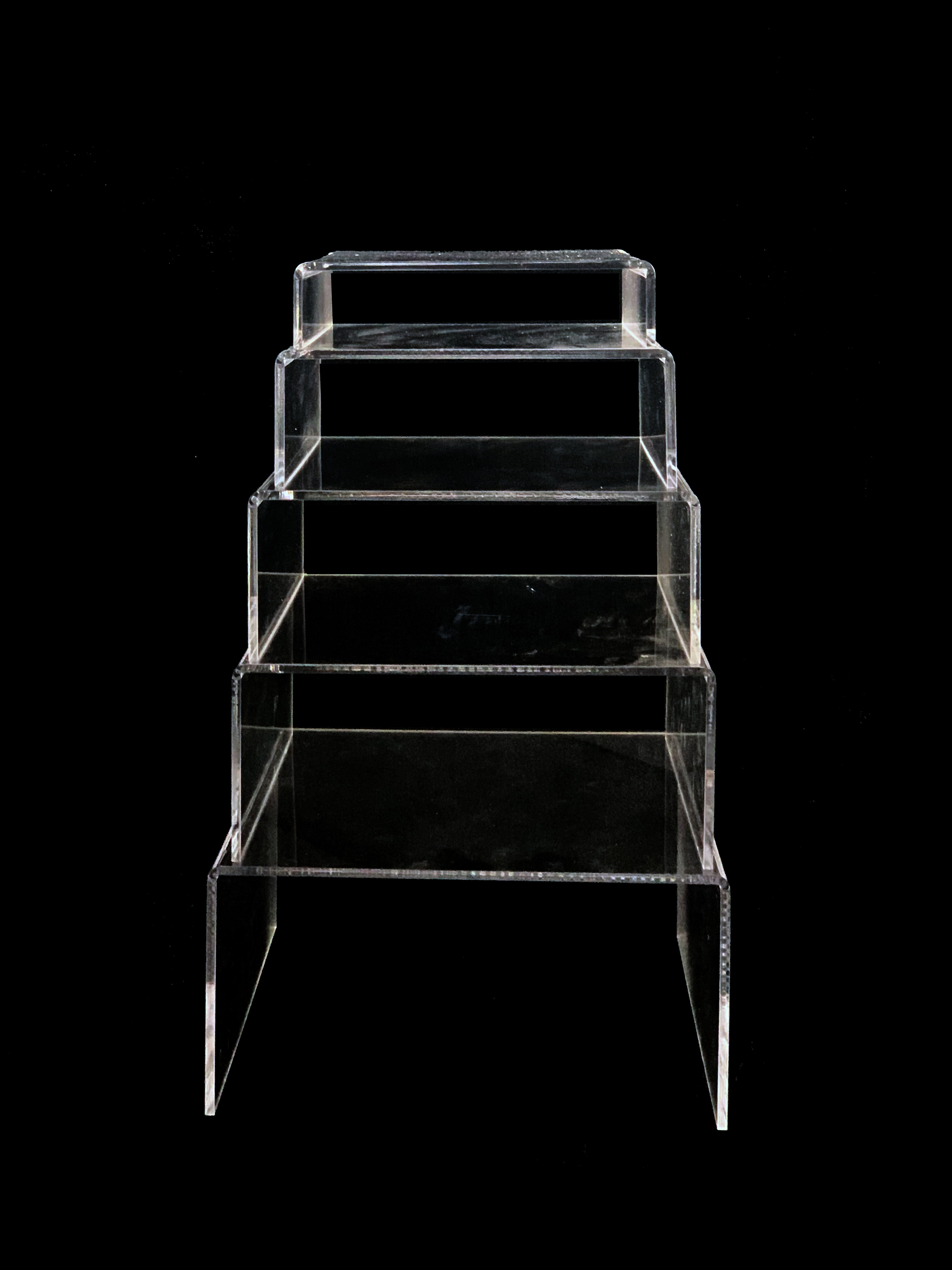 Everly Quinn Plastic Less Than 2 Quarts Display Riser & Stand | Wayfair