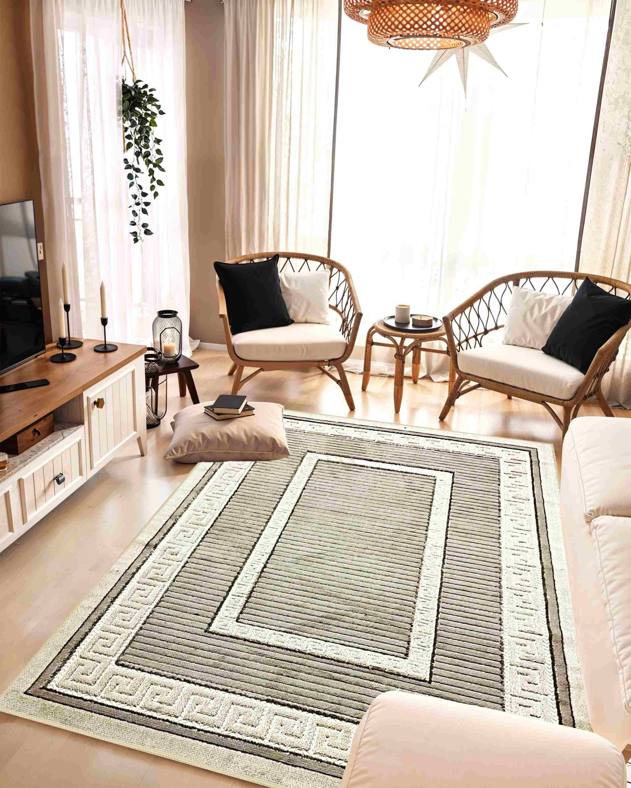 Dakota Fields Joseph Rug DESIGN 5514, Grey | Wayfair