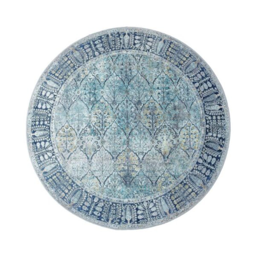 Bungalow Rose Round Valincia Area Rug | Wayfair