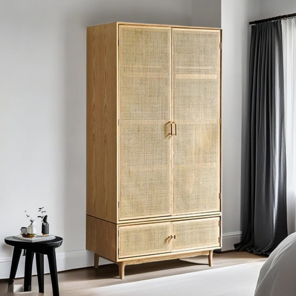 Parttlion European style retro minimalist wardrobe | Wayfair