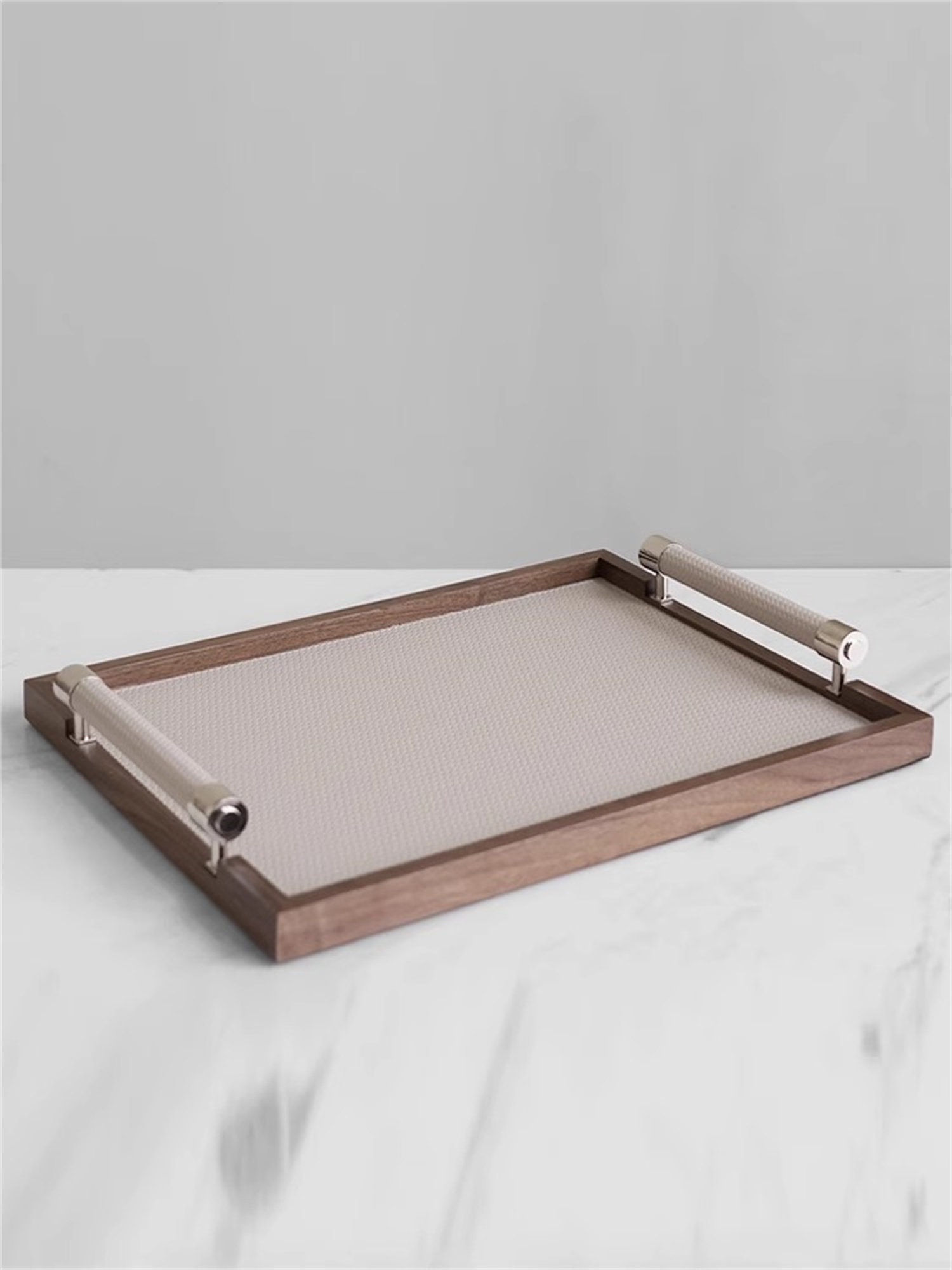 Hokku Designs Tieg Wool Tray | Wayfair