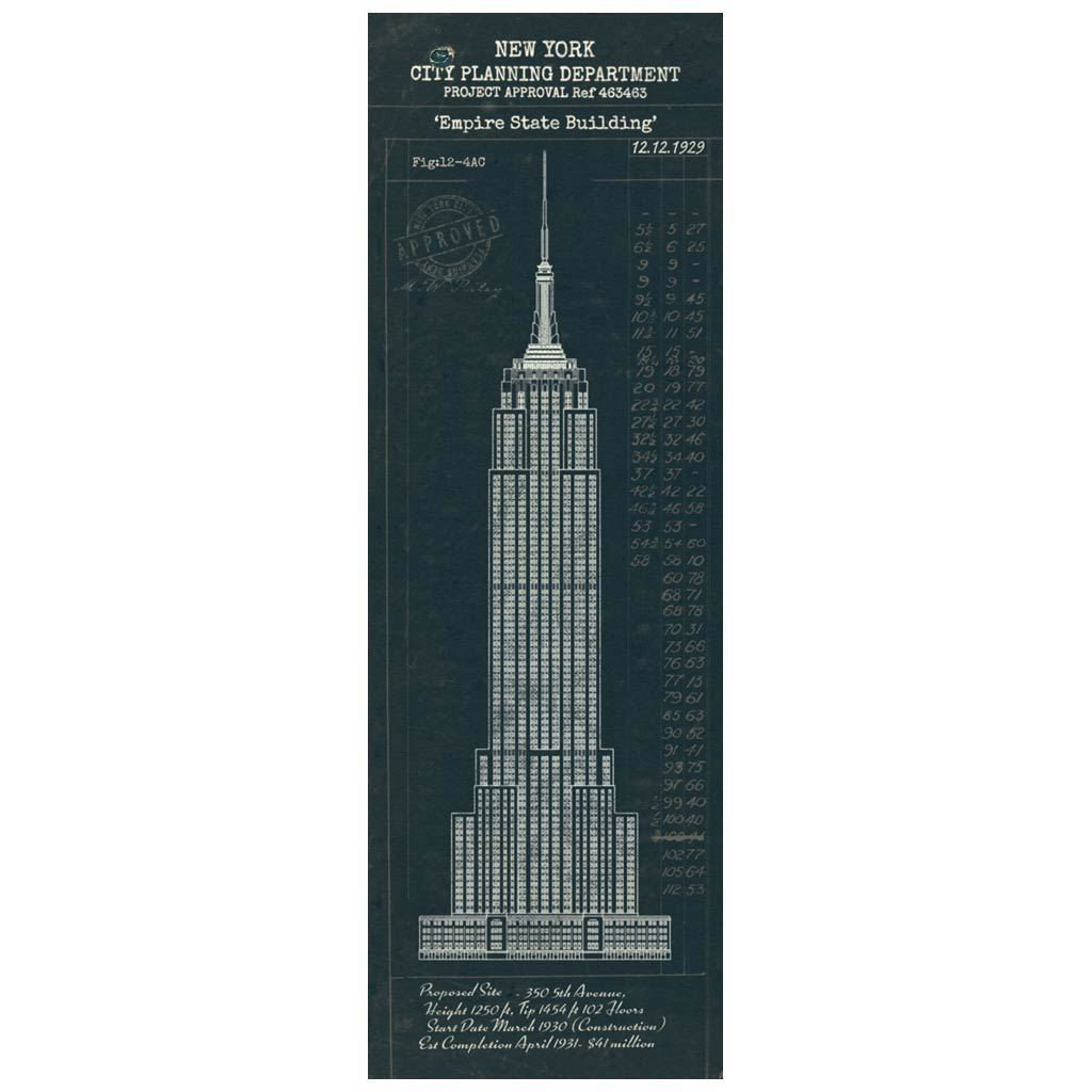 Williston Forge Empire State Building Plan | Wayfair