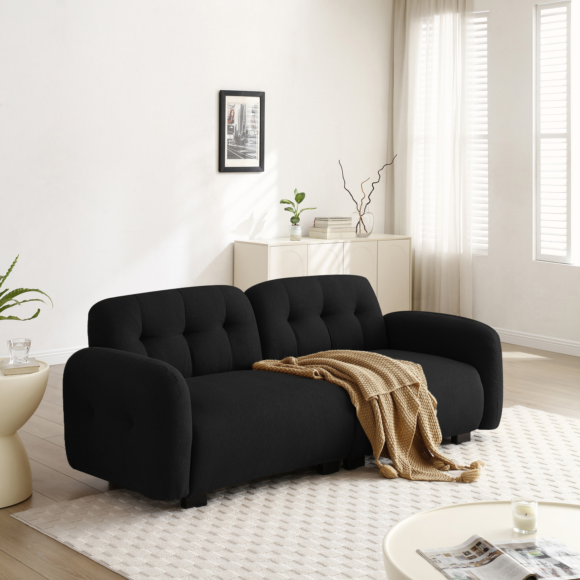 Hokku Designs 3-Seater Teddy Sofa | Wayfair