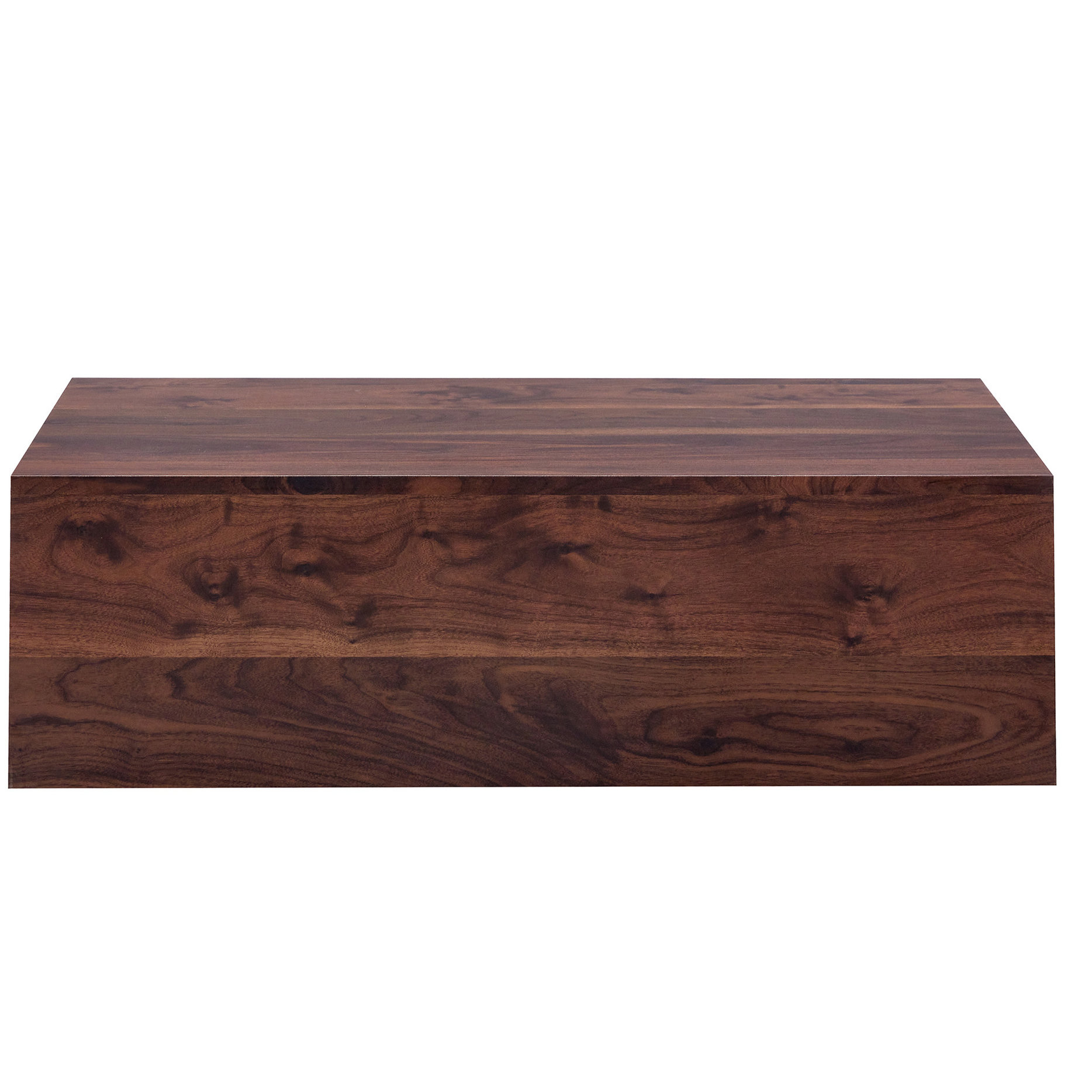 Latitude Run® Walnut Wood Grain Furniture For Living Room, 39.3X23.6X12 ...