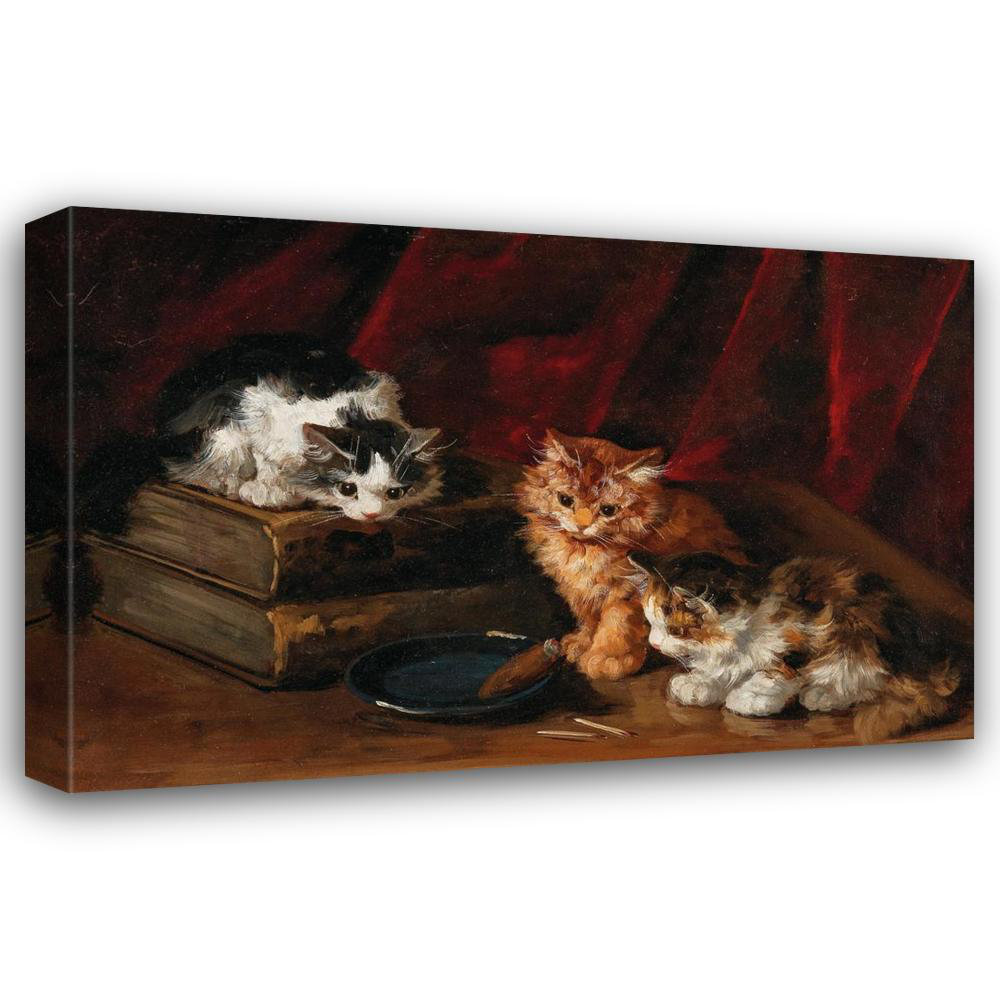 Lark Manor™ "Perplexed Kittens" by Arthur-Alfred Brunel De Neuville ...