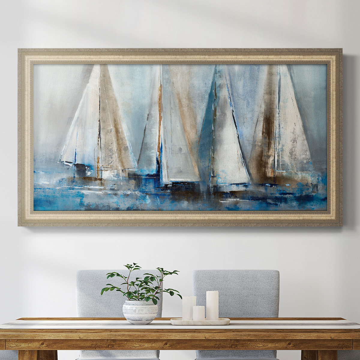Breakwater Bay Quiet Wind II - Single Picture Frame Painting on Canvas ...