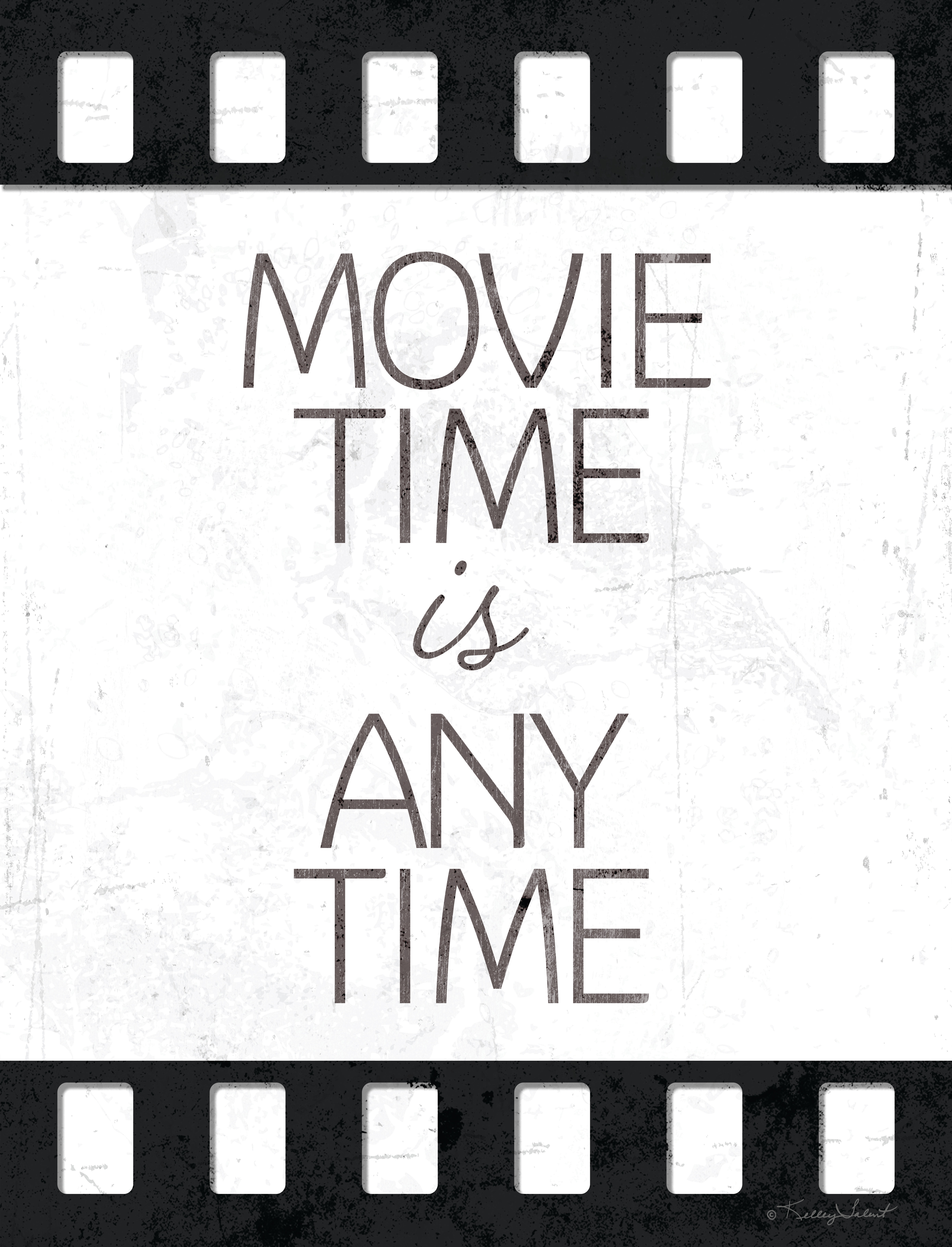 Gracie Oaks Jameia Movie Time Is Any Time by Kelley Talent | Wayfair