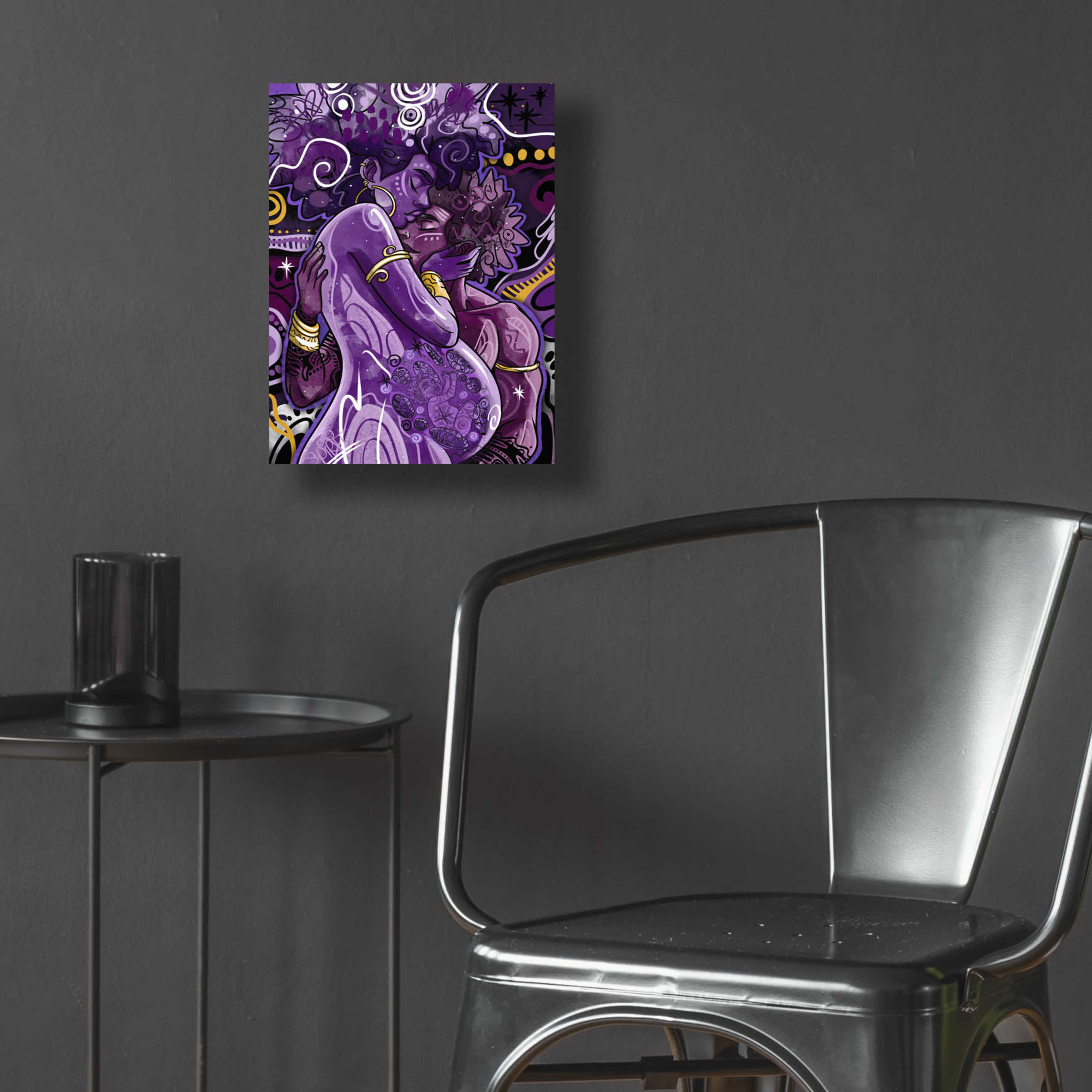 Dakota Fields 'Divine Protection by Justin Copeland Acrylic Glass Wall ...