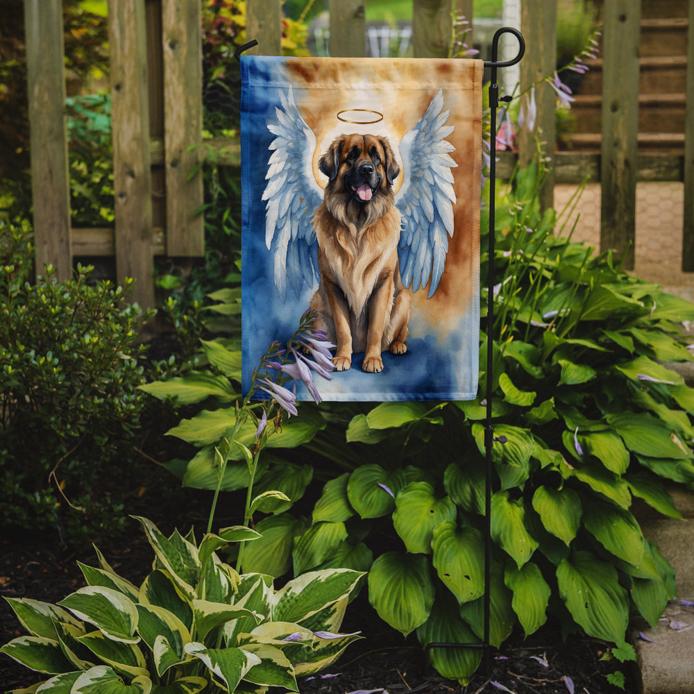 Caroline's Treasures Leonberger My Angel Garden Flag | Wayfair