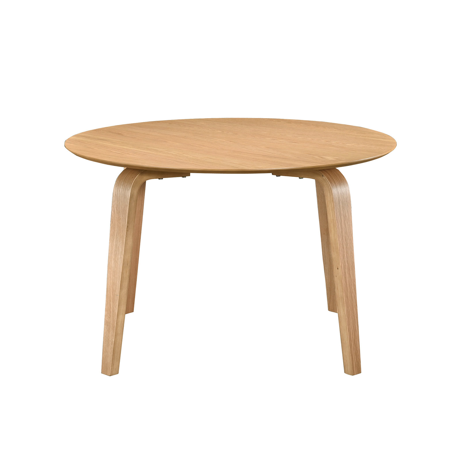 George Oliver 47" Small Round Dining Table for 4 Person, MDF Top and ...