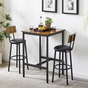 Seats 2 Bar & Counter Height Dining Sets You'll Love | Wayfair