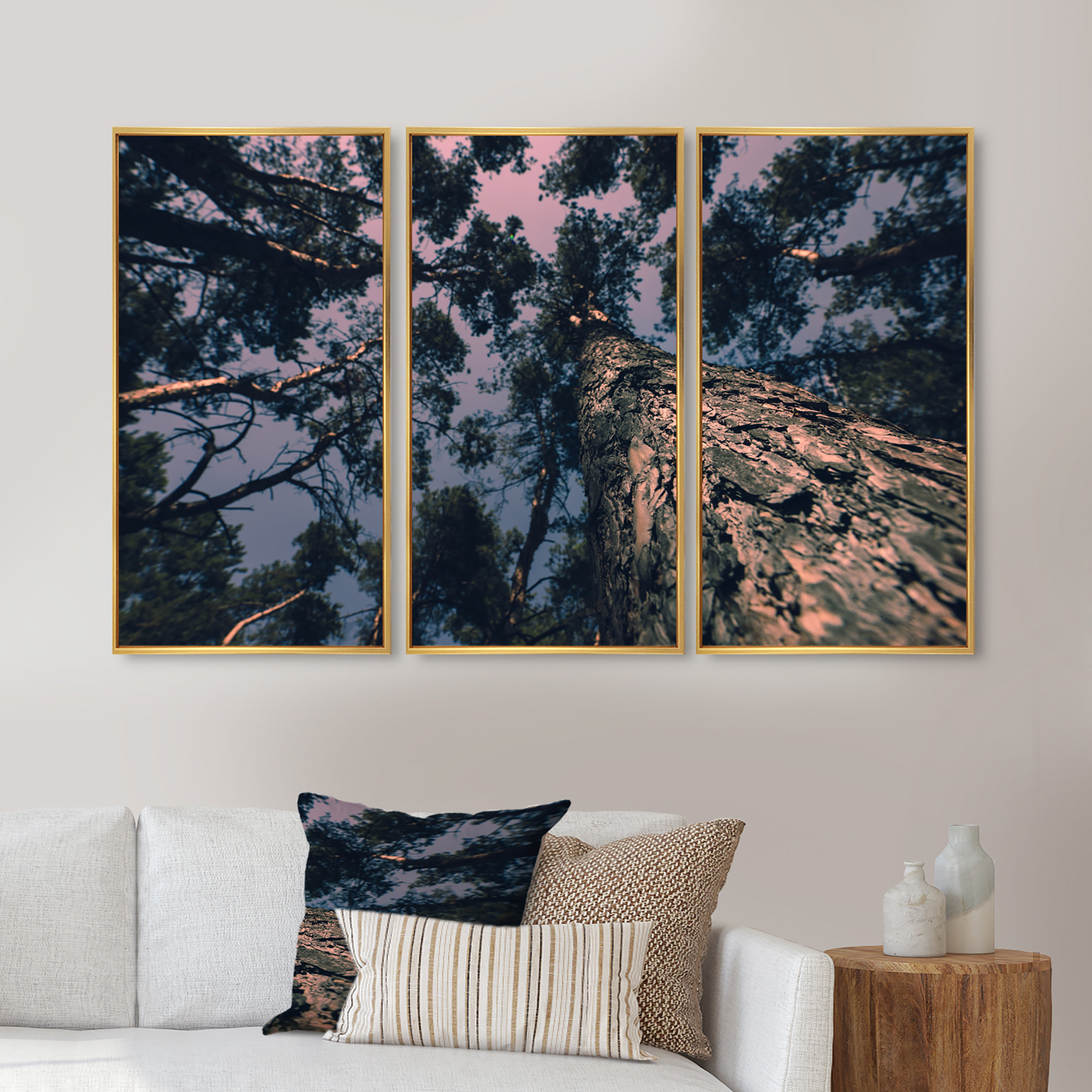 Millwood Pines Magic Landscape With Pine Tree And Dramatic Sky I ...