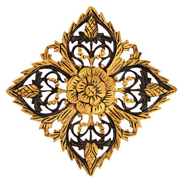 Canora Grey Traditional Plants & Flowers Wall Decor on Solid Wood | Wayfair