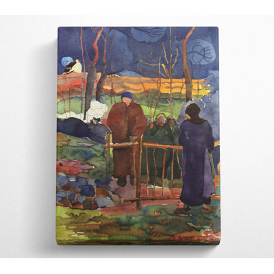ClassicLiving Gauguin Good Day Mr Gauguin - Wrapped Canvas Art Prints ...