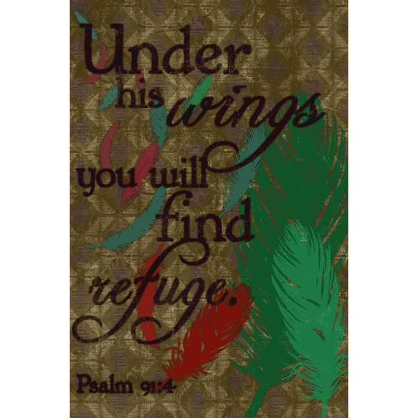 Trinx Under His Wings On Canvas Print - Wayfair Canada