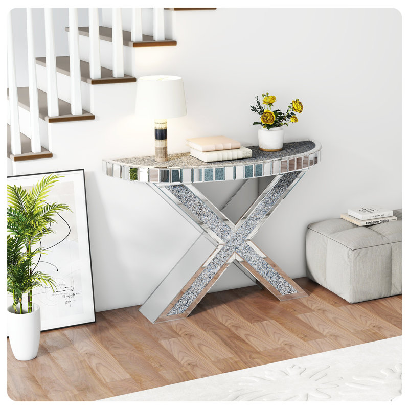 Everly Quinn Modern Tall Console Table | Wayfair