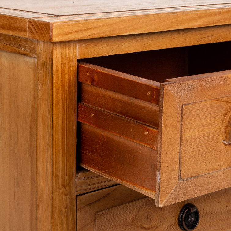 Rosalind Wheeler Stephens Solid + Manufactured Wood Bedside Table ...