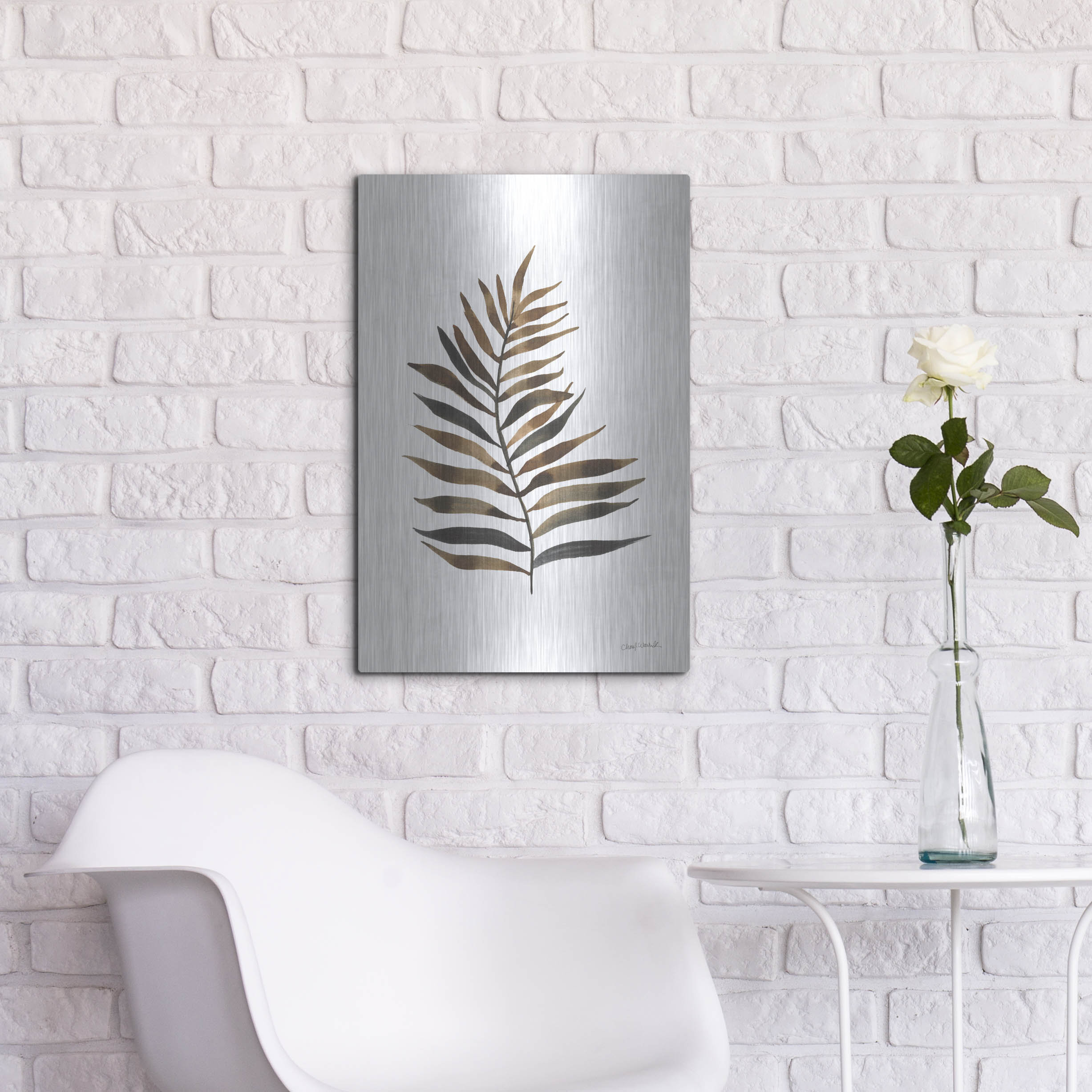 Winston Porter 'Botanique Beauty 4' by Cheryl Warrick Metal Wall Art ...