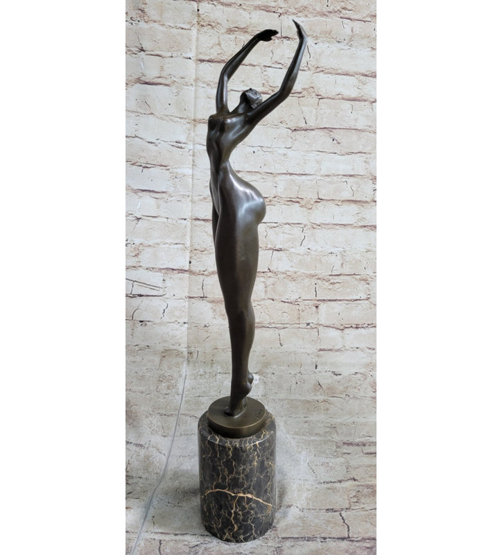Everly Quinn Jontrell Hot Cast Bronze Curvy Figurative Sexy Girl ...