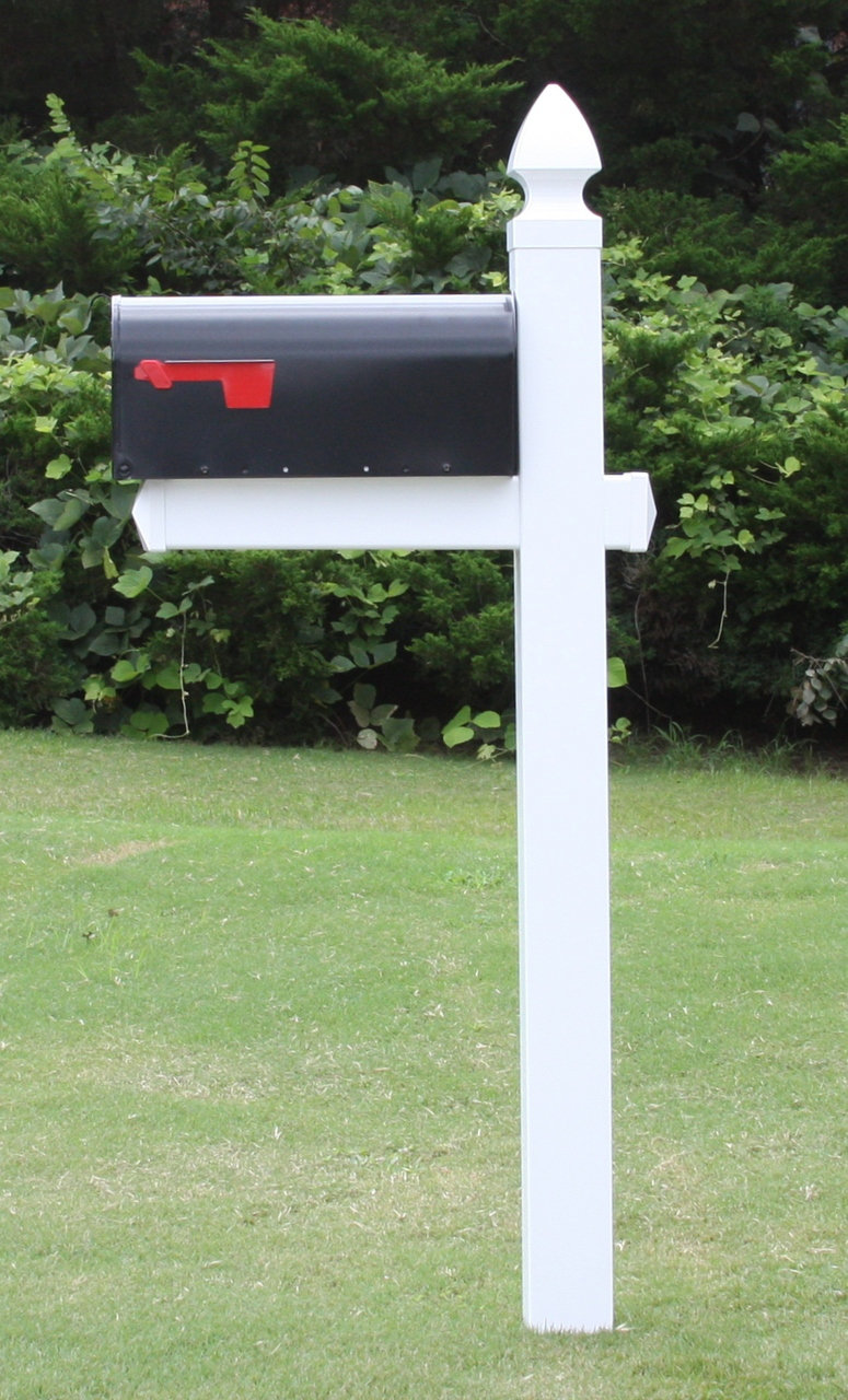 4EverProducts Post Mounted Mailbox & Reviews | Wayfair