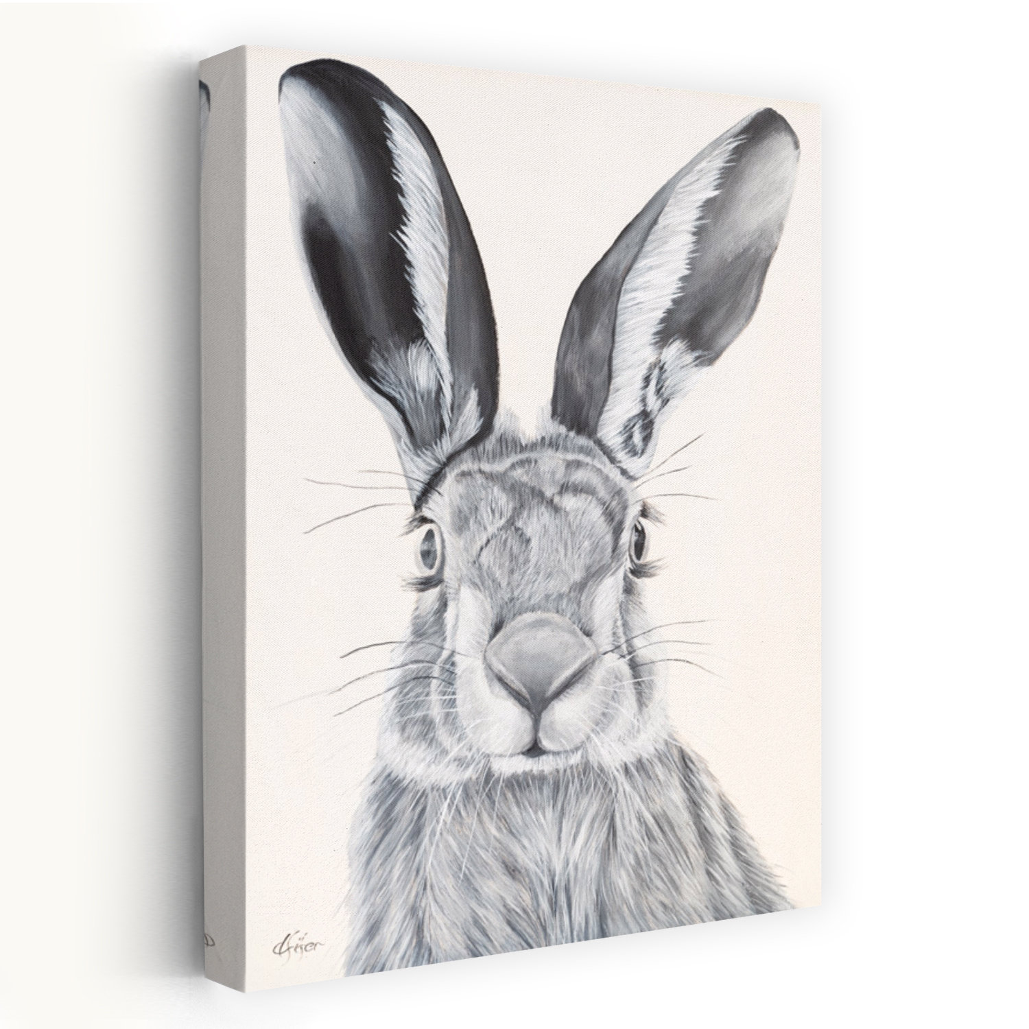 Ophelia & Co. I Live For Carrots - Contemporary White Rabbit Detailed ...