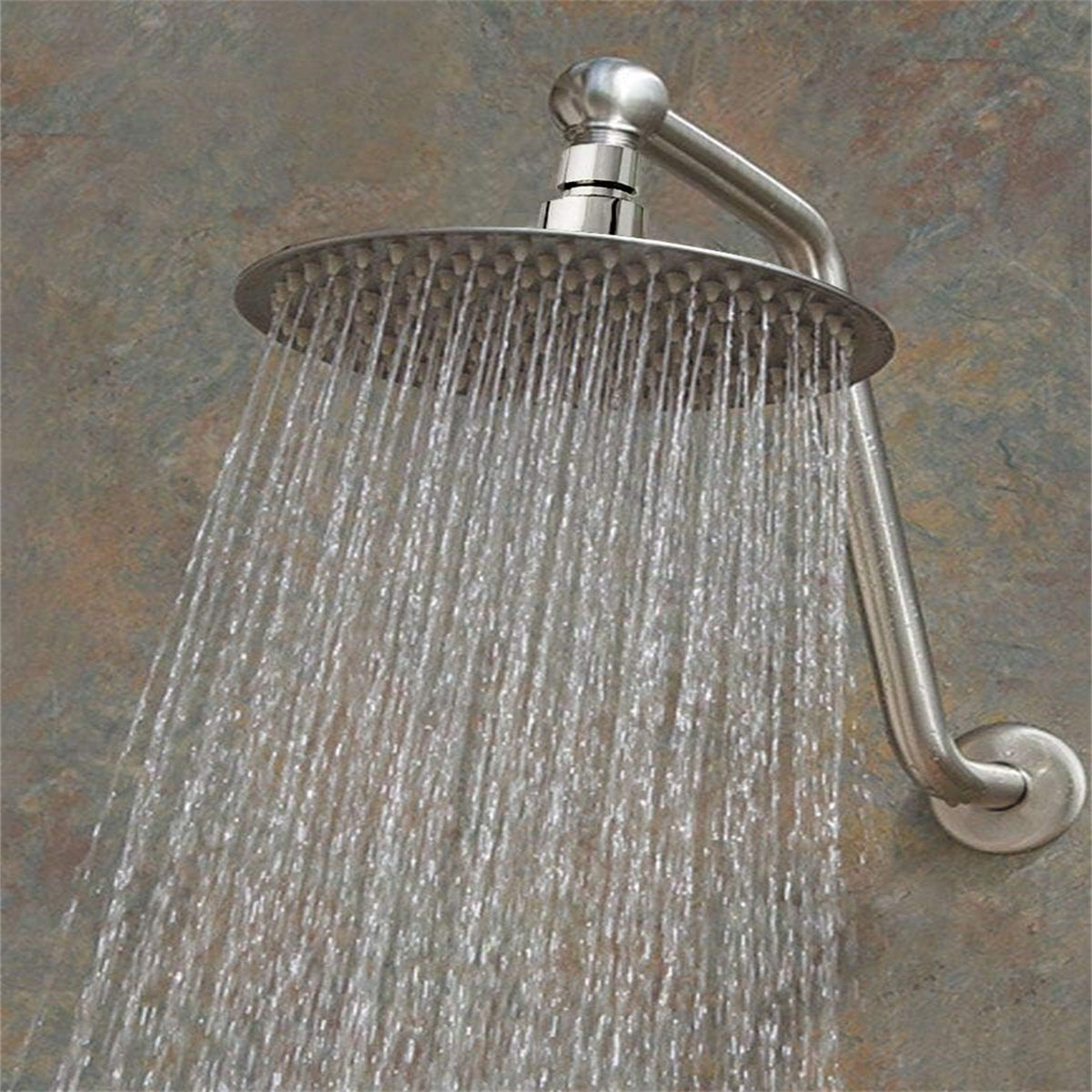 YITAHOME Rain Shower Head, Ultra-Thin Design-Pressure Boosting, Awesome ...