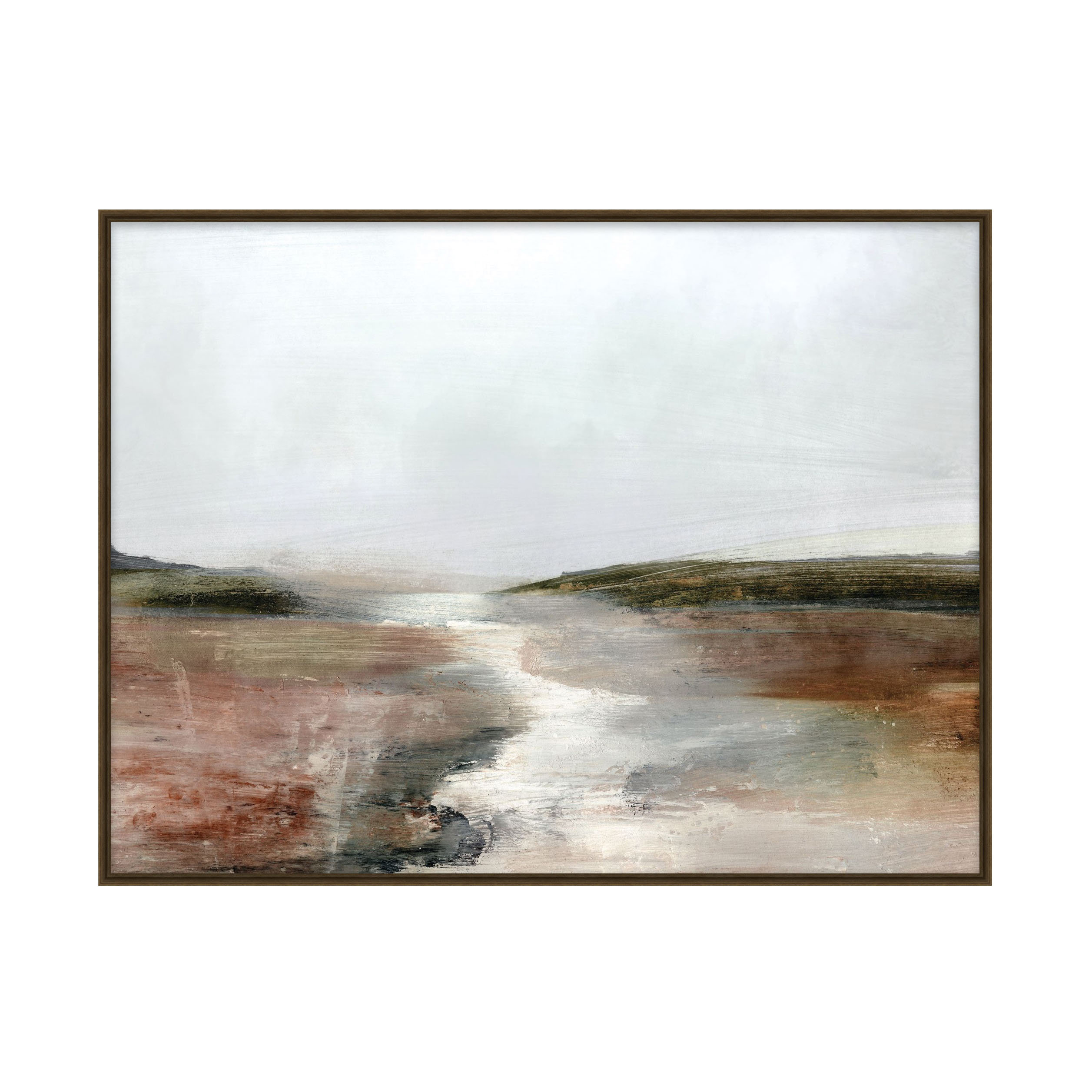 Theodore Alexander Past The Horizon 1 Framed on Canvas by Dan Hobday ...