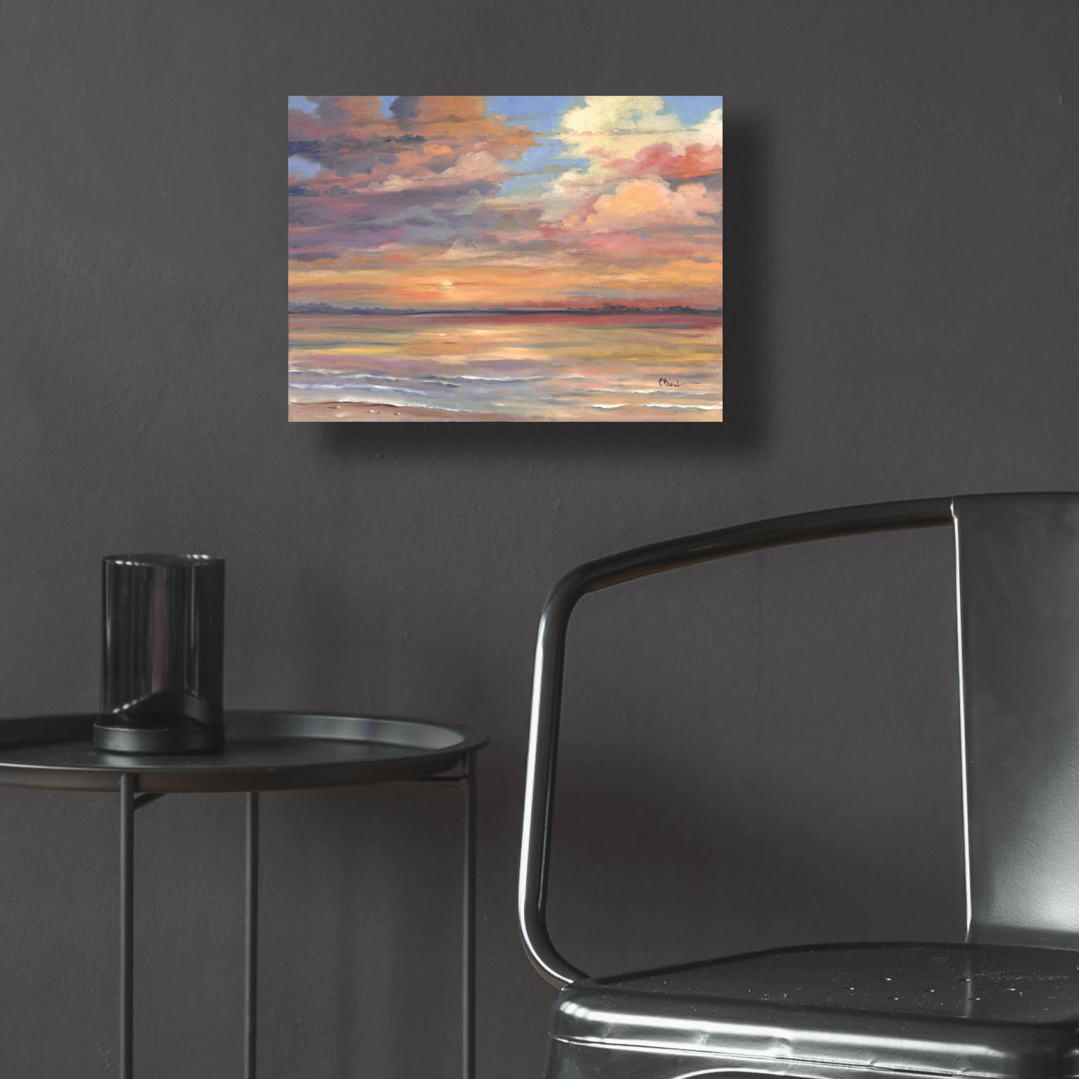Dovecove Shell Island Sunset' by Paul Brent, Acrylic | Wayfair