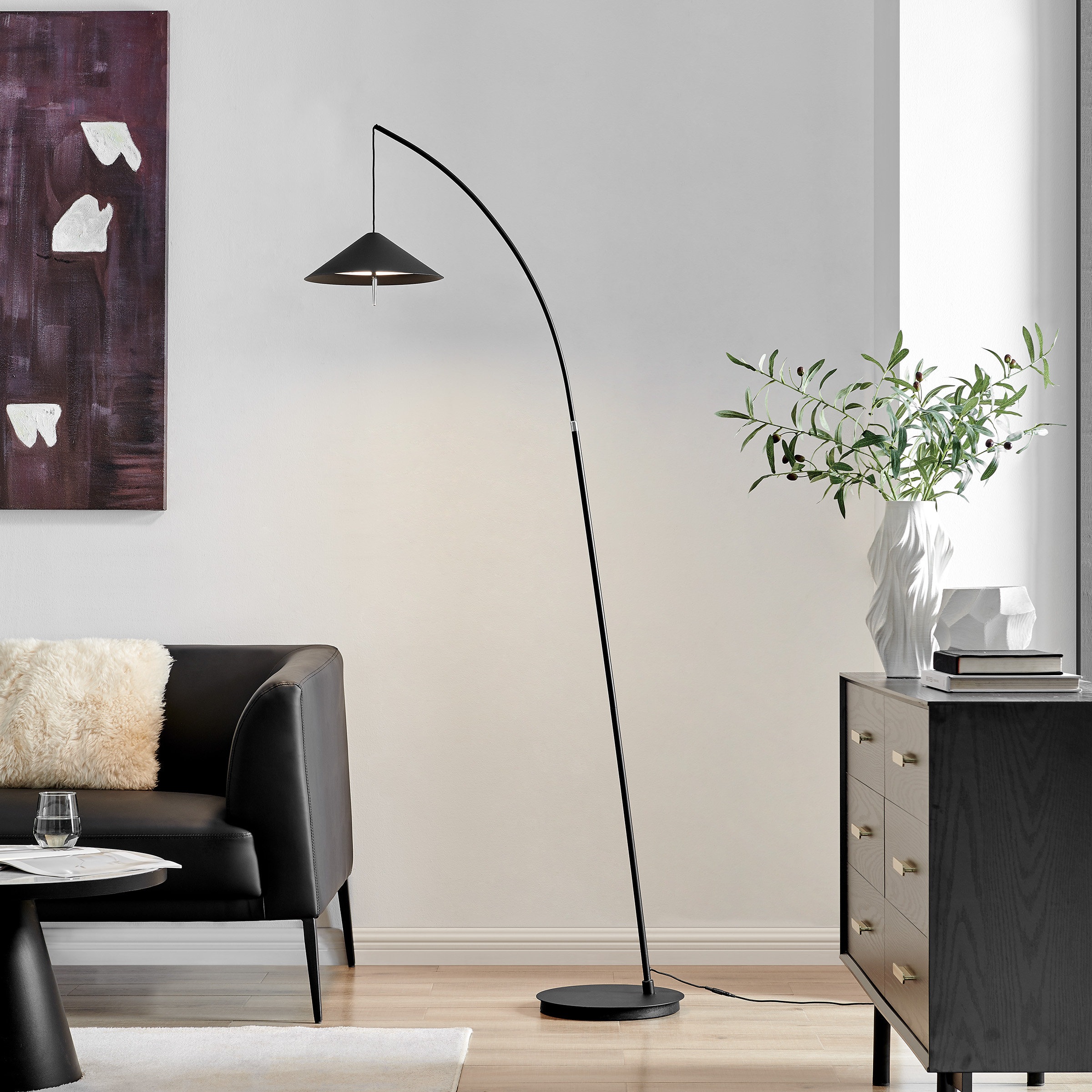 17 Stories Lyra Floor Lamp | Wayfair