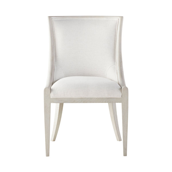 Theodore Alexander Surrey 19.5'' H Fabric Upholstered Oak Side Chair ...