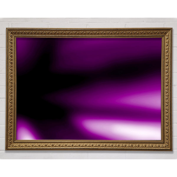 Ivy Bronx Time-Line Purple Framed Print | Wayfair.co.uk