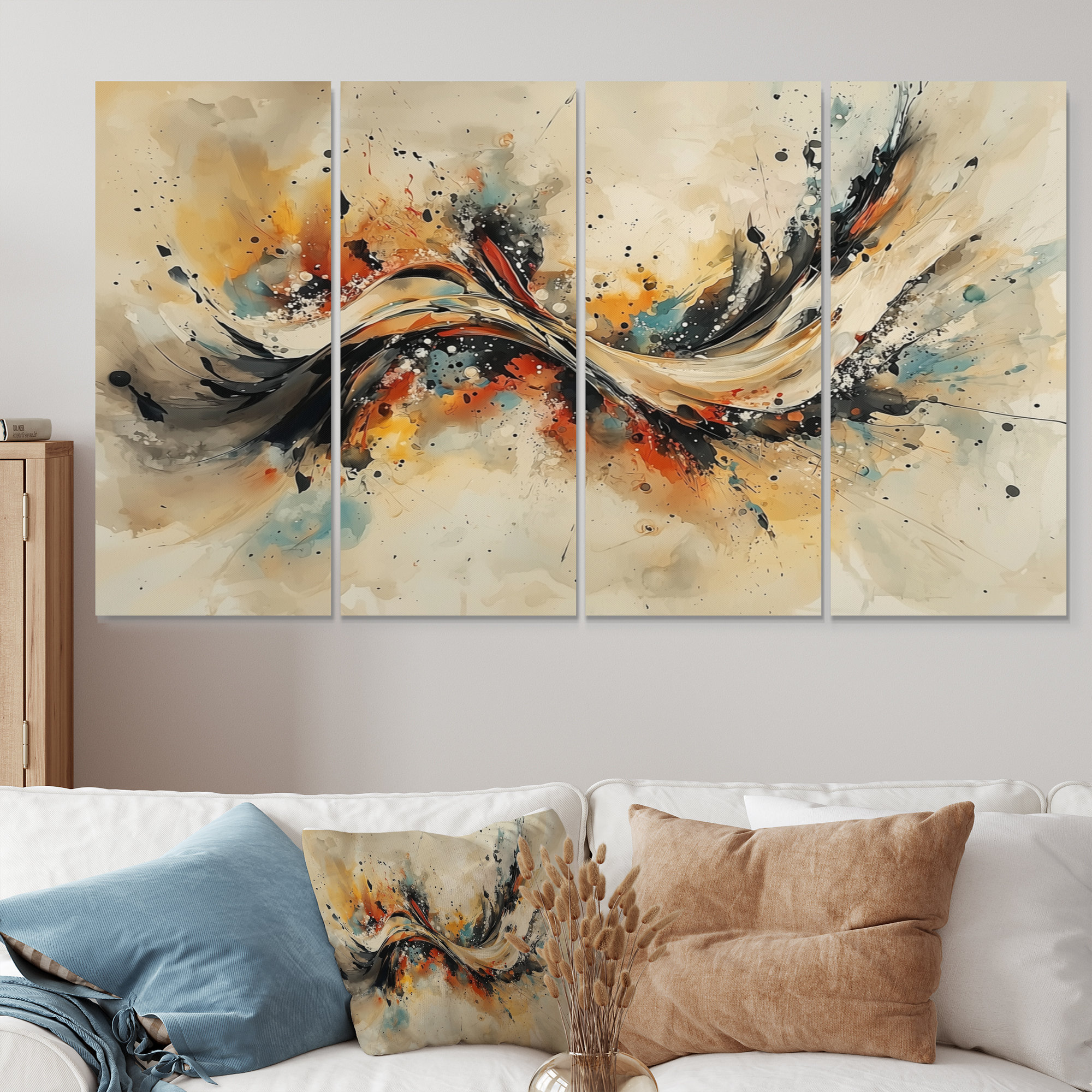 Wrought Studio™ Ordella - Abstract Realism Wall Art - Modern Wall Art ...