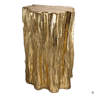 Mercer41 Golden Tree Trunk Stool, Accent Side Table | Wayfair