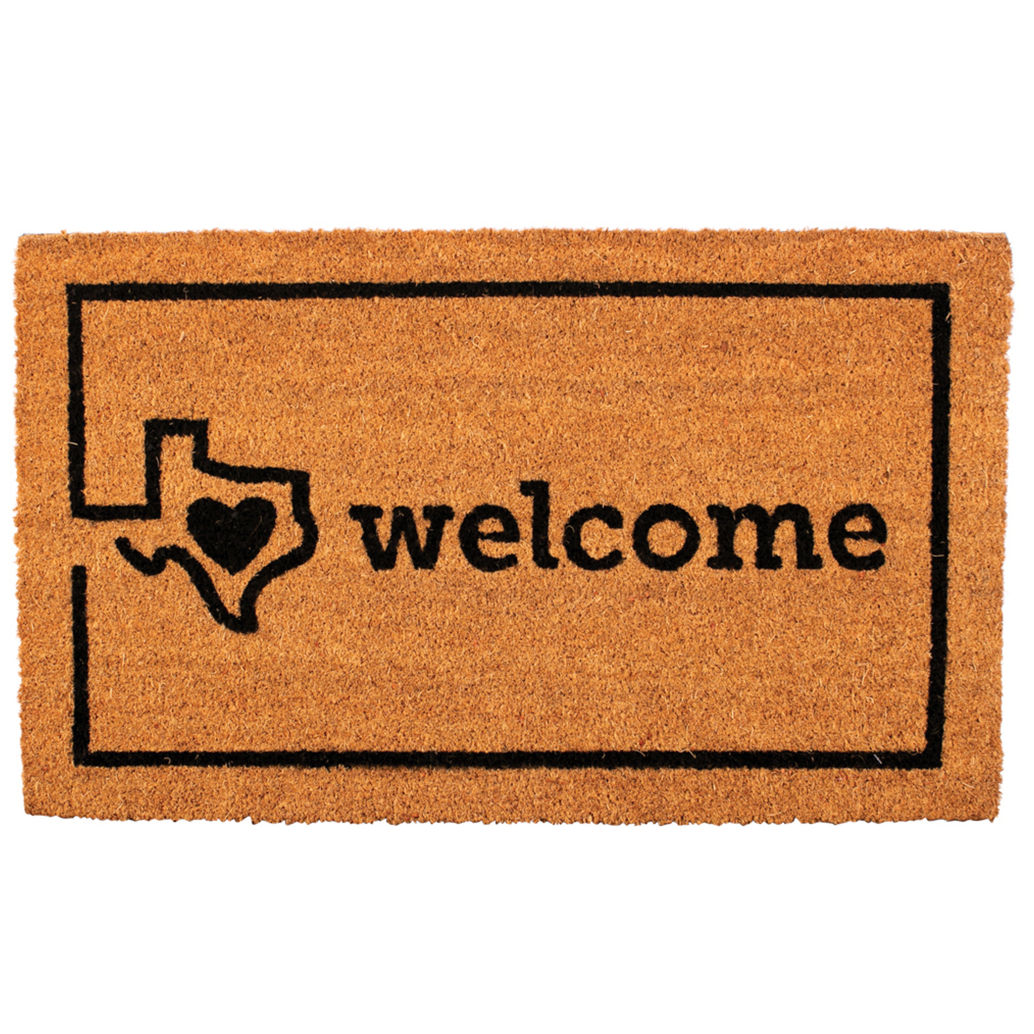 Ophelia & Co. 18"X30" Texas Welcome Door Mat - Wayfair Canada