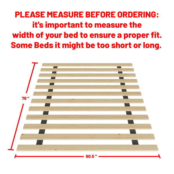 Alwyn Home Knightdale 0.68" Extra Heavy Duty Horizontal Mattress ...