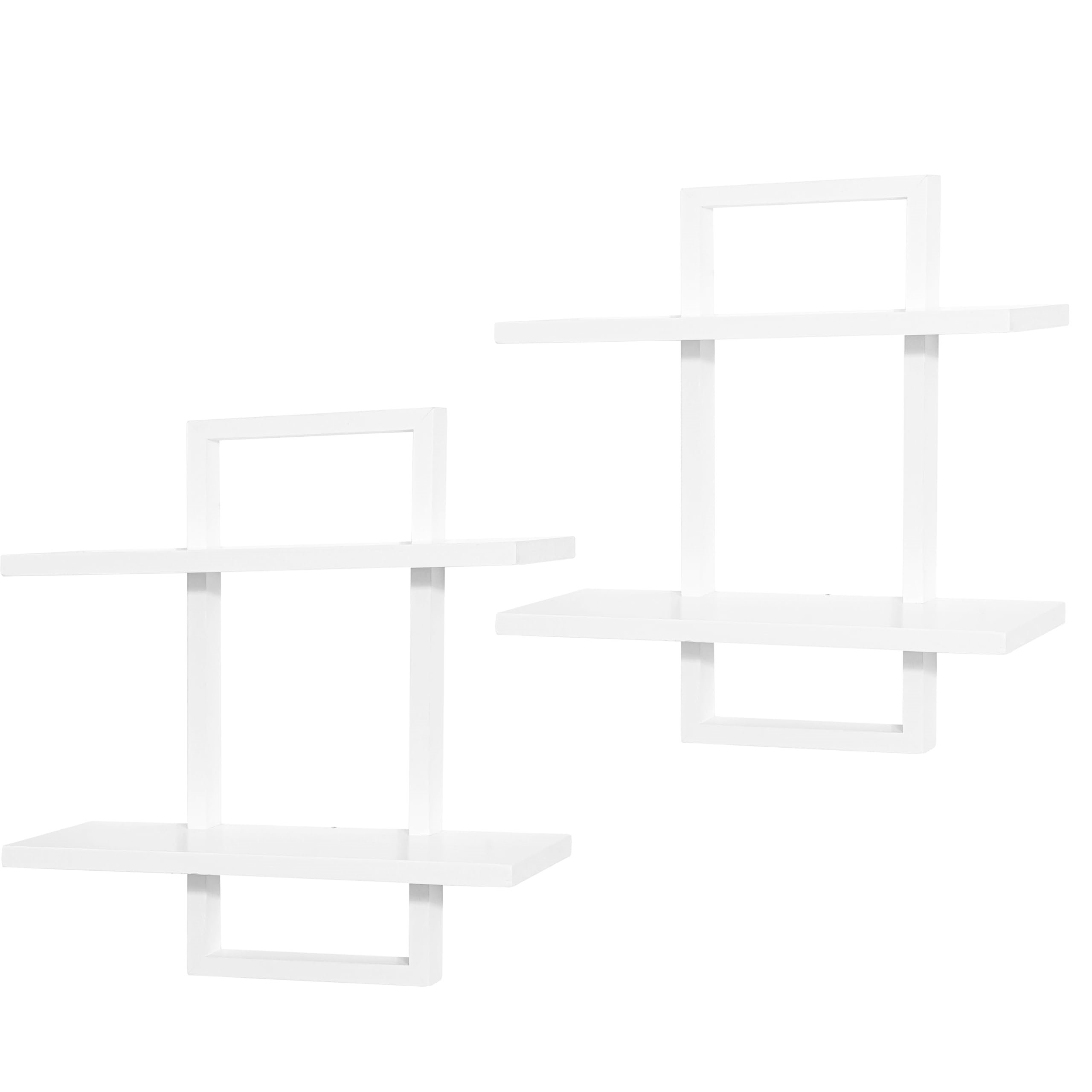 Latitude Run® Floating Shelves for Wall - Set of 2 | Wayfair