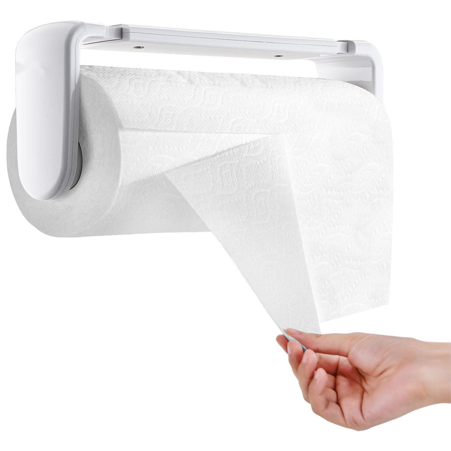 Rebrilliant Plastic Wall Mounted Optional Paper Towel Holder | Wayfair
