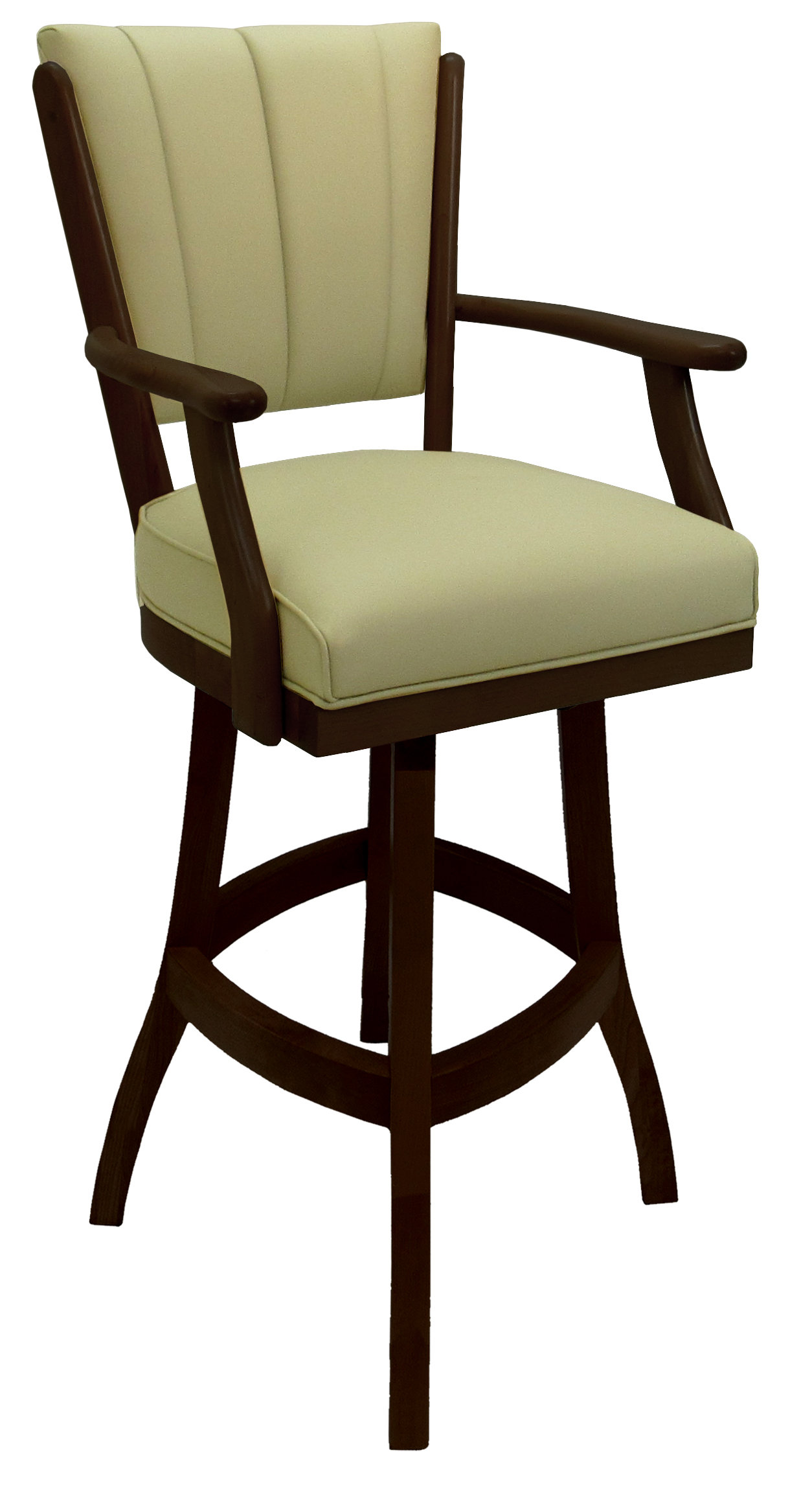 Red Barrel Studio® Classic Counter 26" Solid Wood Bar Stool - Northwest ...