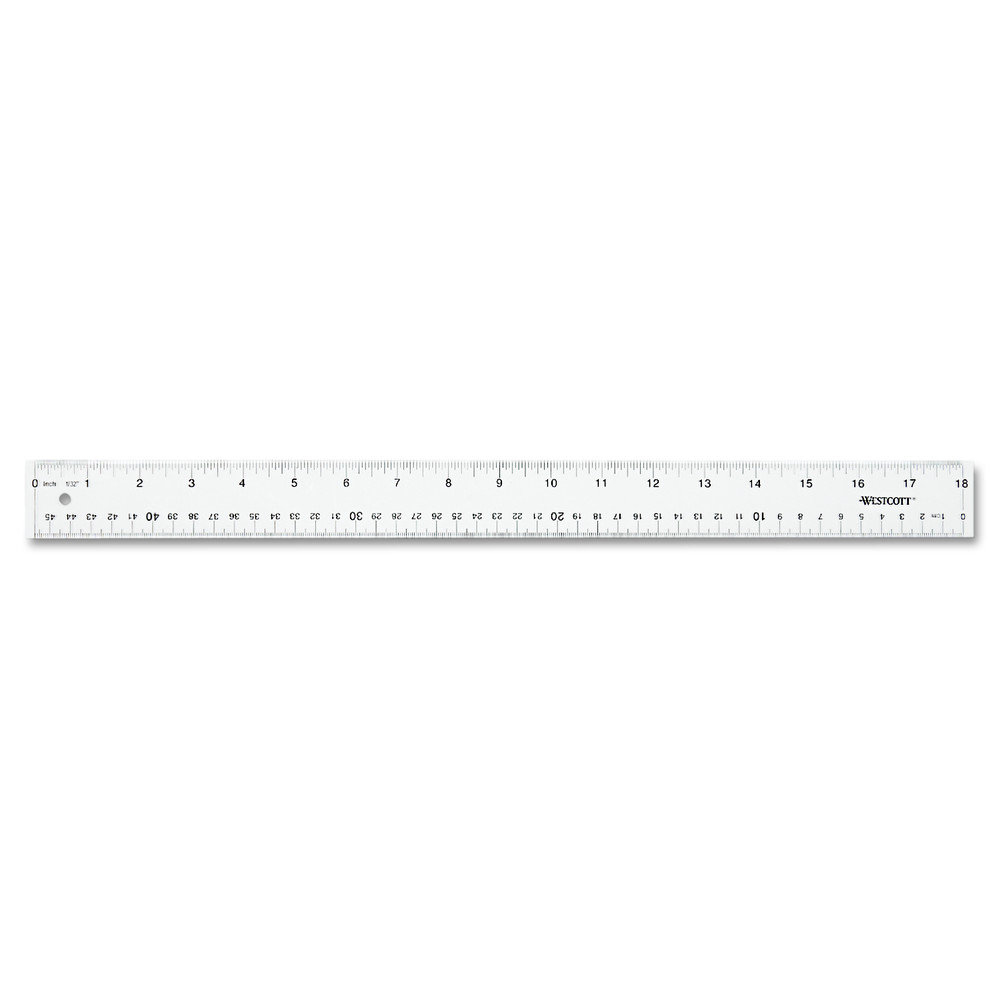 Acme United Corporation Westcott See Through Acrylic Ruler | Wayfair