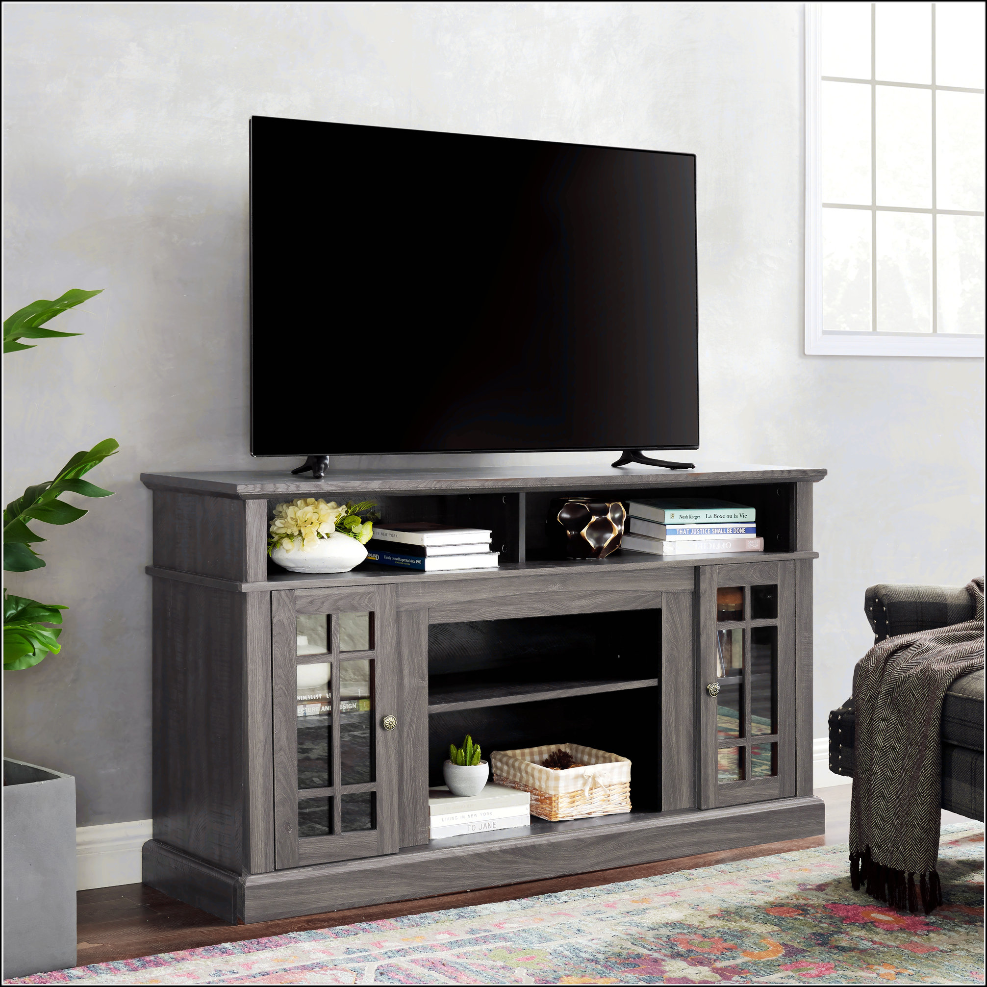 Lark Manor Classic TV Media Stand Modern Entertainment Console For TV ...