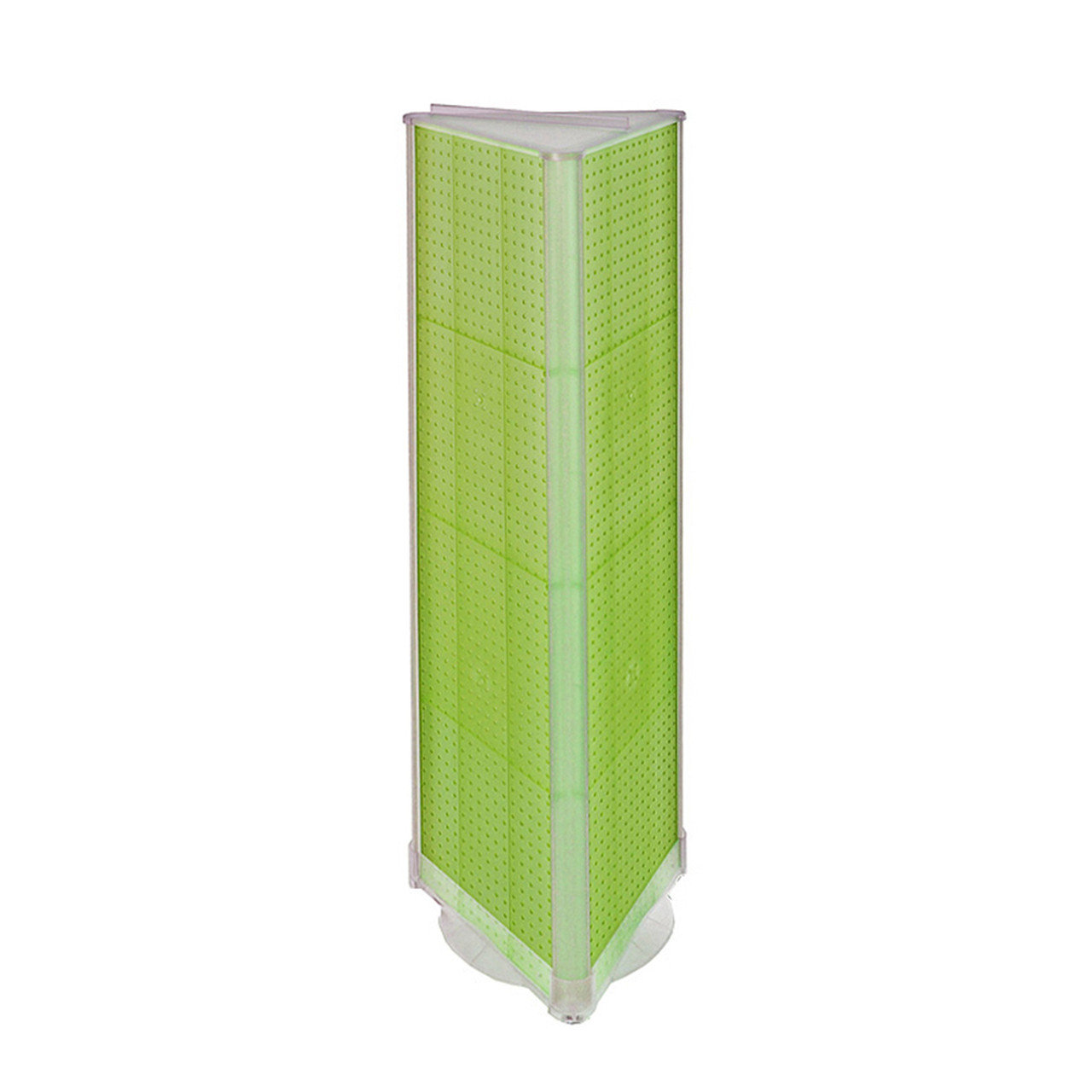 Azar Displays Three-Sided Pegboard Tower Floor Display on Revolving ...