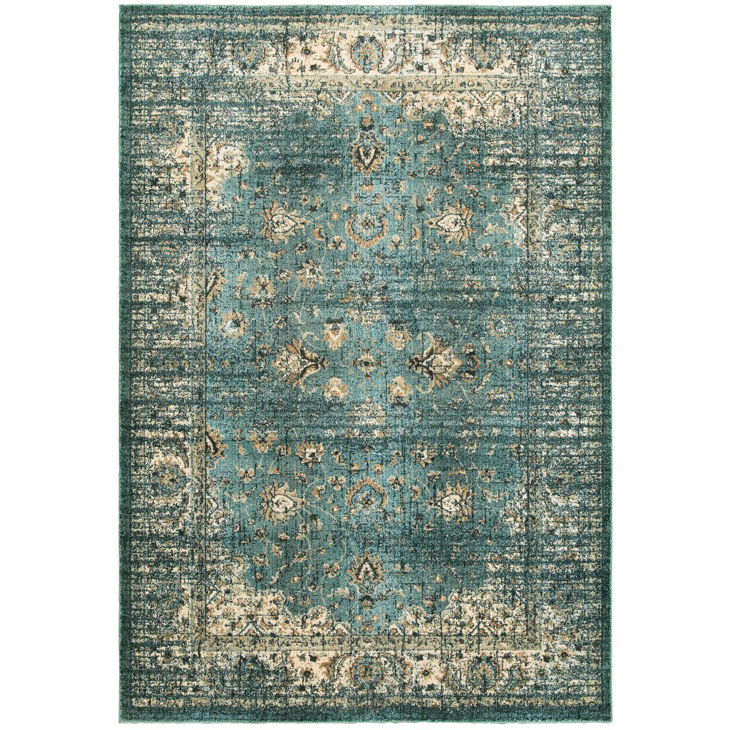 Canora Grey Rectangle Gonda Machine Woven Polypropylene Area Rug in ...