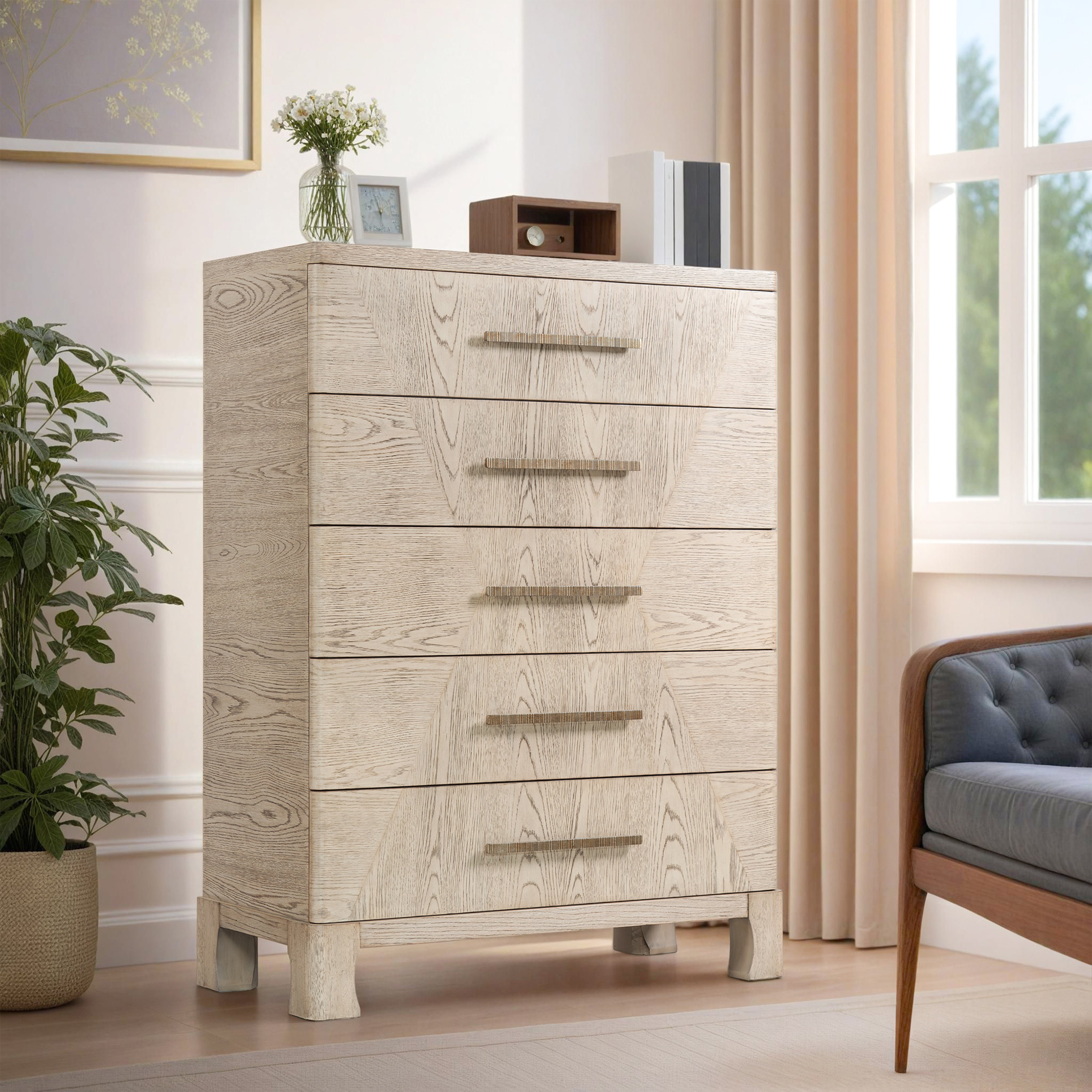 Stanley Furniture Marlow Oak Chest - Light - Wayfair Canada