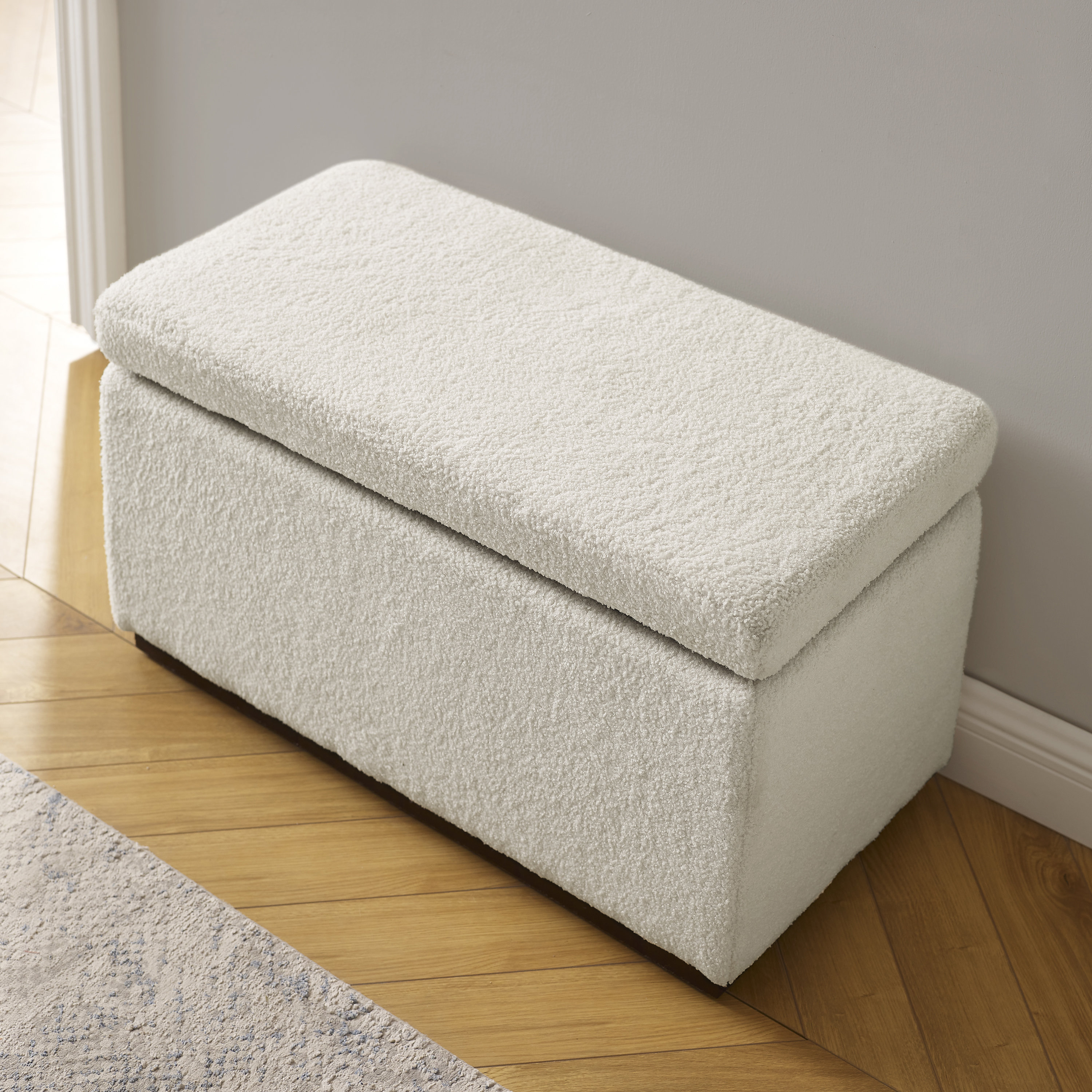 Latitude Run® Atreju 32" Wide Rectangle Standard Ottoman with Storage ...