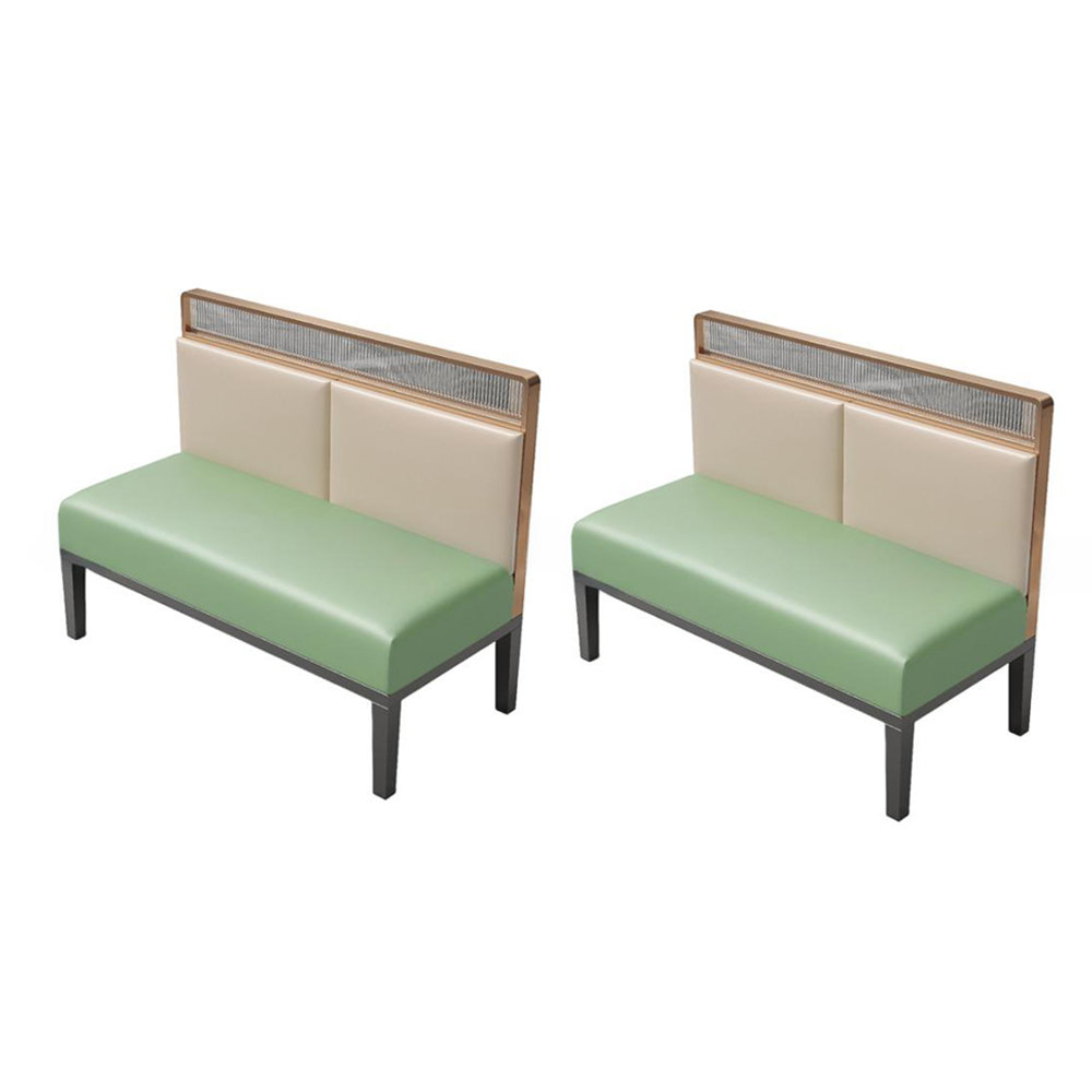 Canadian Linen Milk Tea Shop Coffee Shop Restaurant Bar Bench Velvet ...