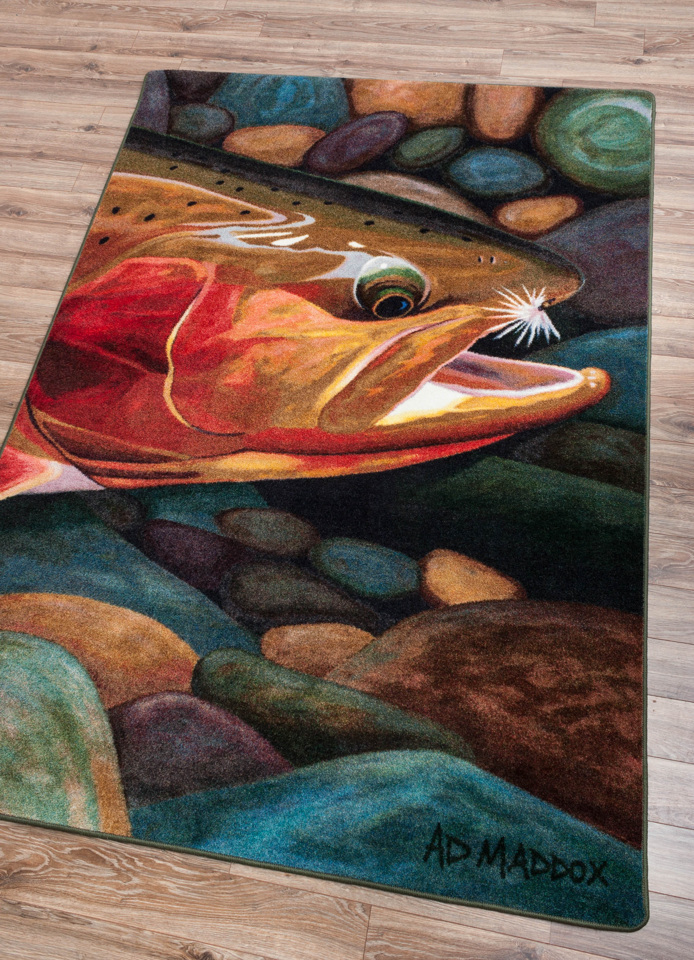 Latitude Run® Laeger Red/Yellow Area Rug | Wayfair